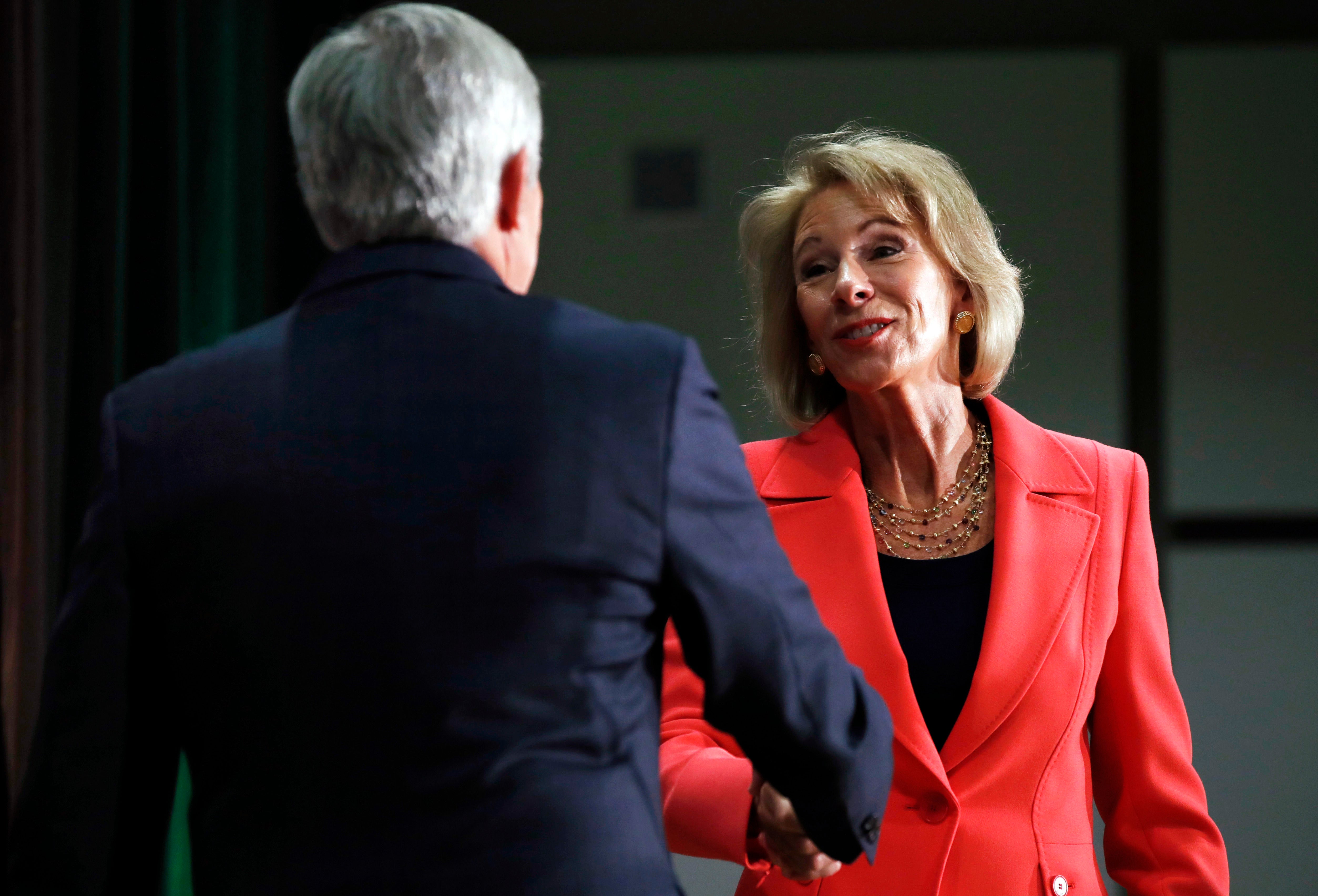 Devos Says Current Approach To Campus Sexual Assault Isnt Working