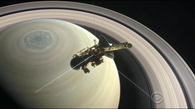 Cassini finale: Saturn space probe completes its fiery demise - CBS News