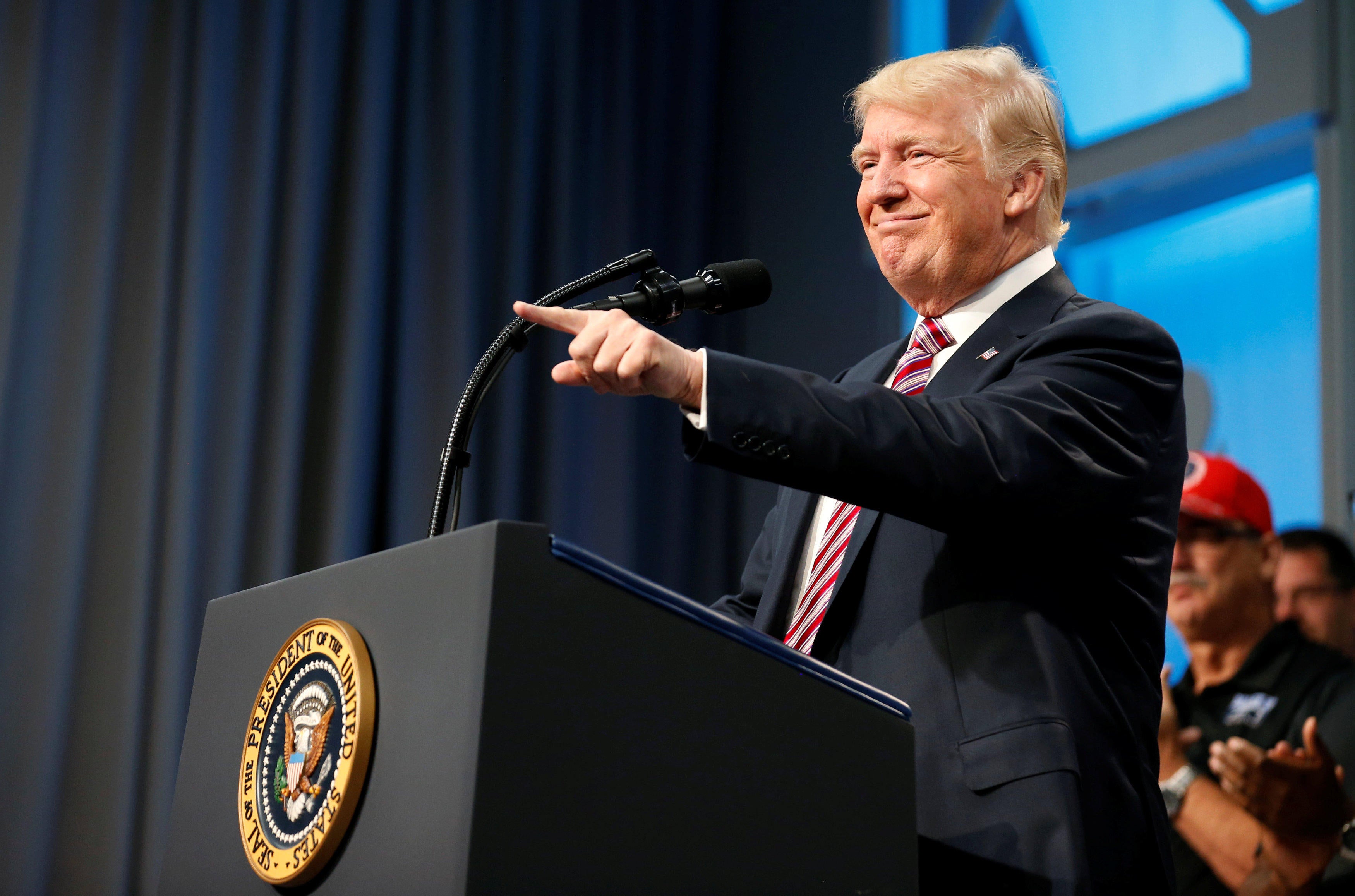 Trump hits Puerto Rico's preparedness in speech to manufacturing group ...