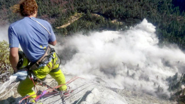 Yosemite hit by "substantially bigger" rock fall day after deadly slide ...