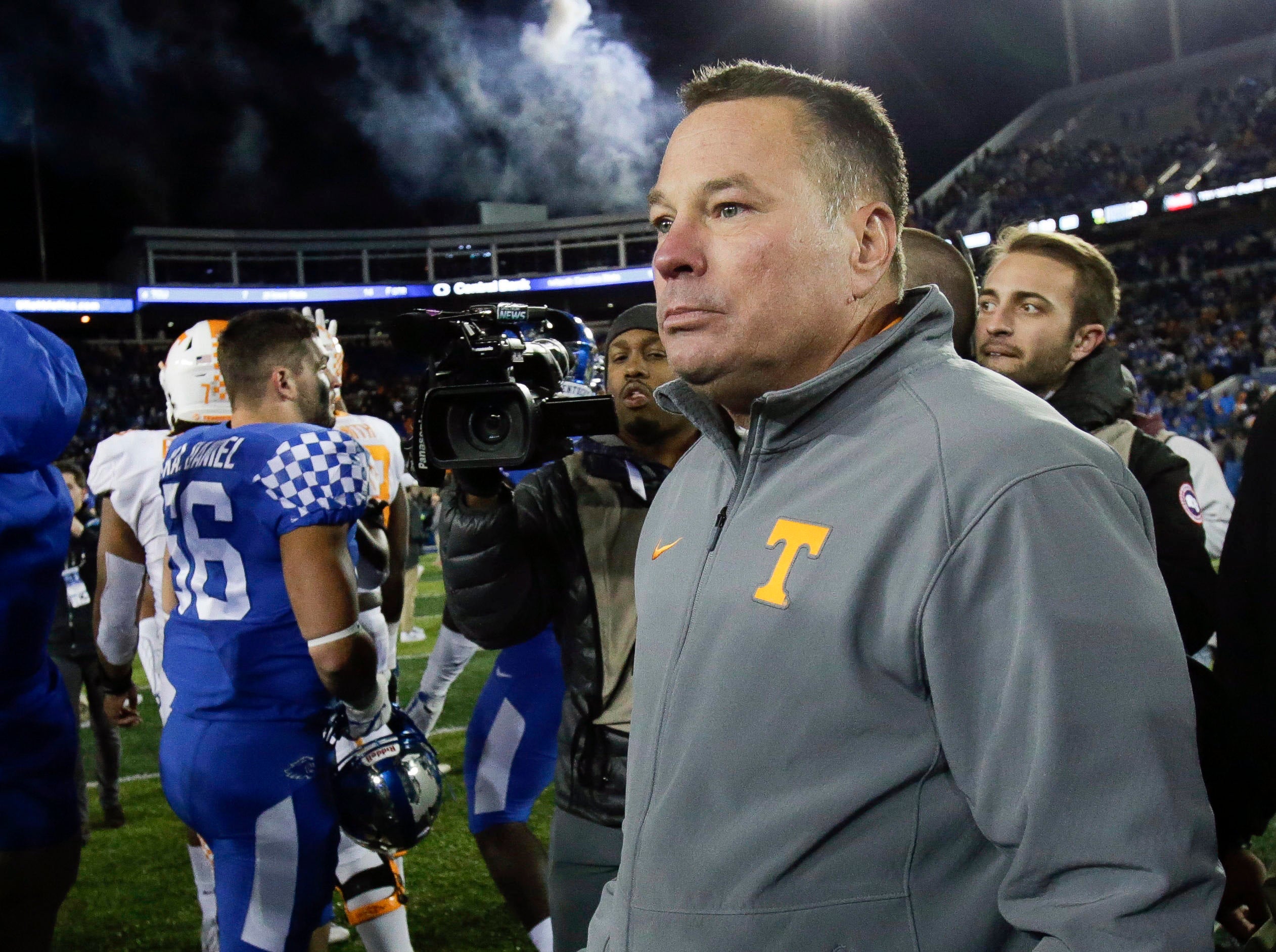 Butch Jones out as Tennessee football coach - CBS News