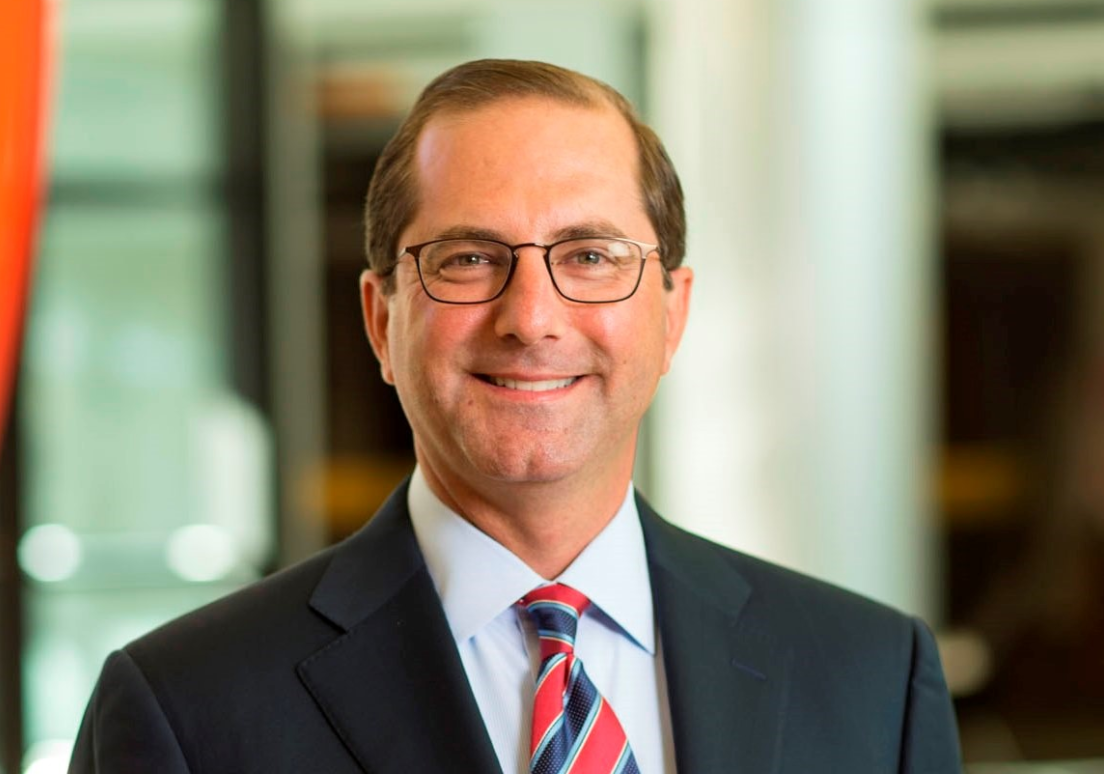 Trump selects former pharma executive Alex Azar to lead HHS - CBS News
