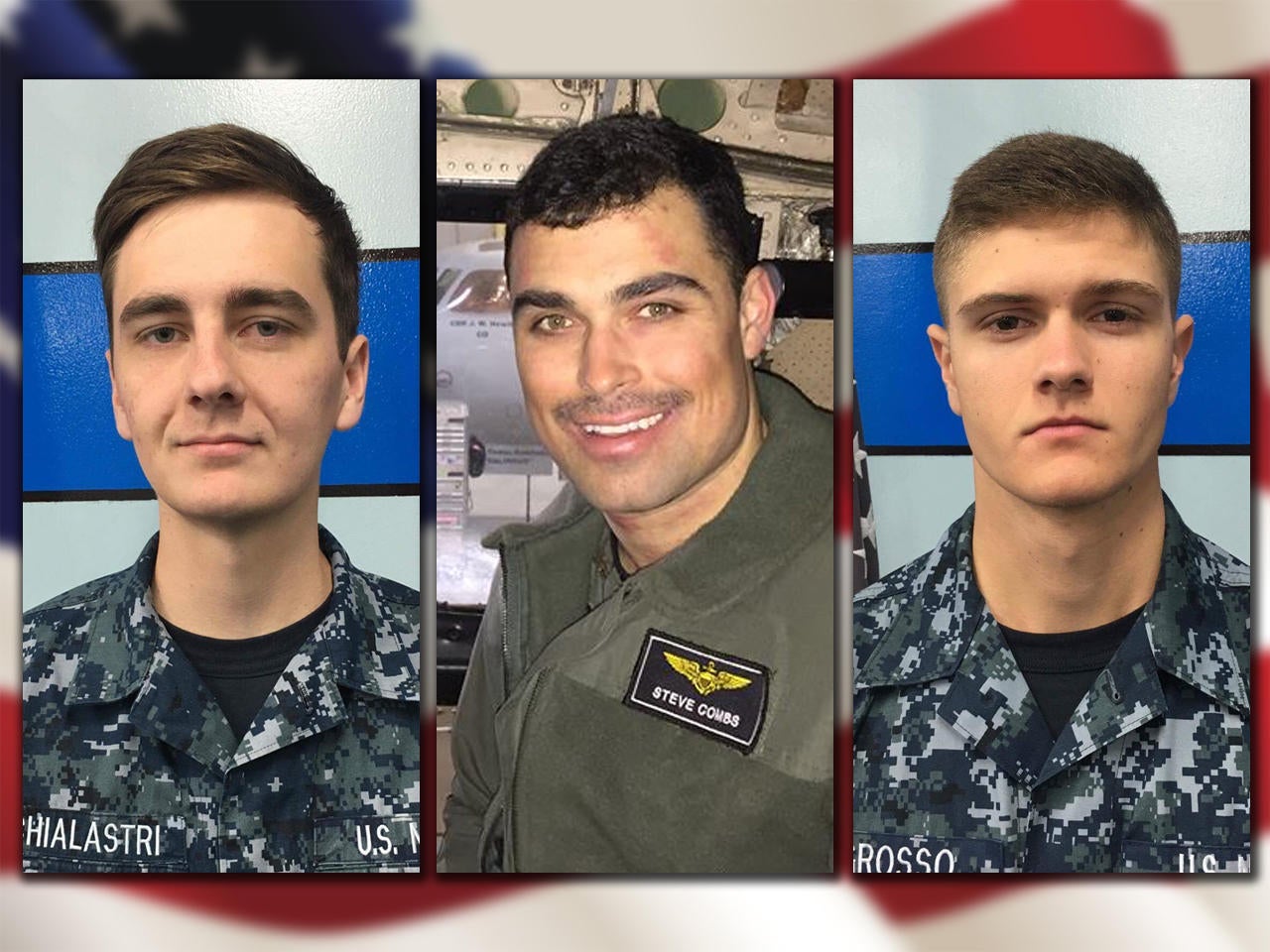 US Navy names sailors missing since plane crash in Pacific Ocean ...