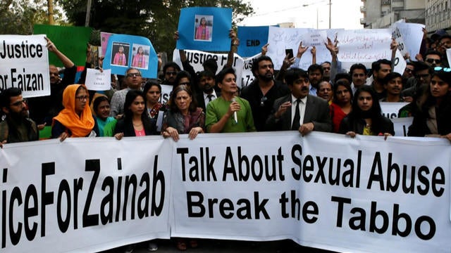 Pakistan rape and murder of Zainab Ansari, 8-year-old girl in Kasur ...