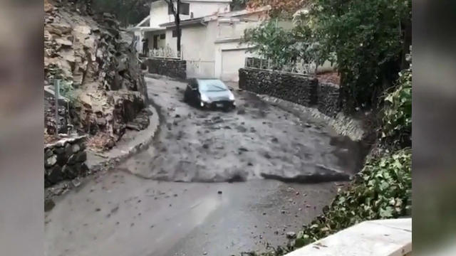 Toyota Prius driver describes terrifying trek down flooded California ...