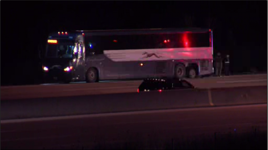 Suspect in custody after Greyhound bus pursuit across state lines ...
