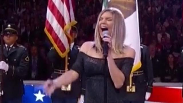 Fergie apologizes for rendition of national anthem at NBA All-Star Game ...