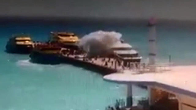 25 injured after reports of ferry explosion in Mexico, local officials ...
