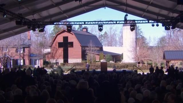 Rev. Billy Graham's funeral draws thousands - CBS News
