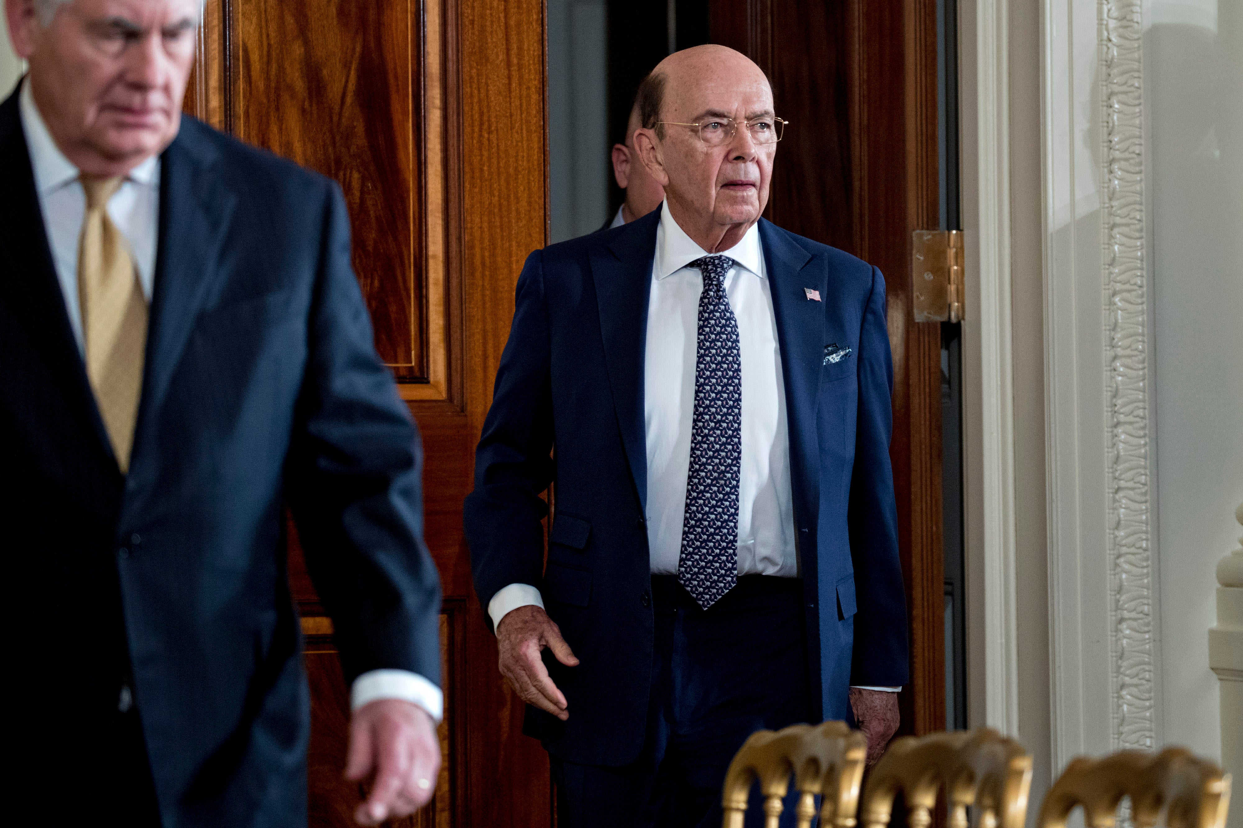 Commerce Secretary Wilbur Ross says of Trump tariffs: "We're not trying ...