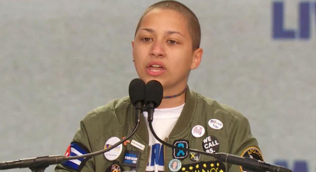 Emma González speech: March For Our Lives 6 minute moment of silence ...