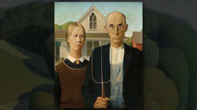 Grant Wood: An American artist - CBS News