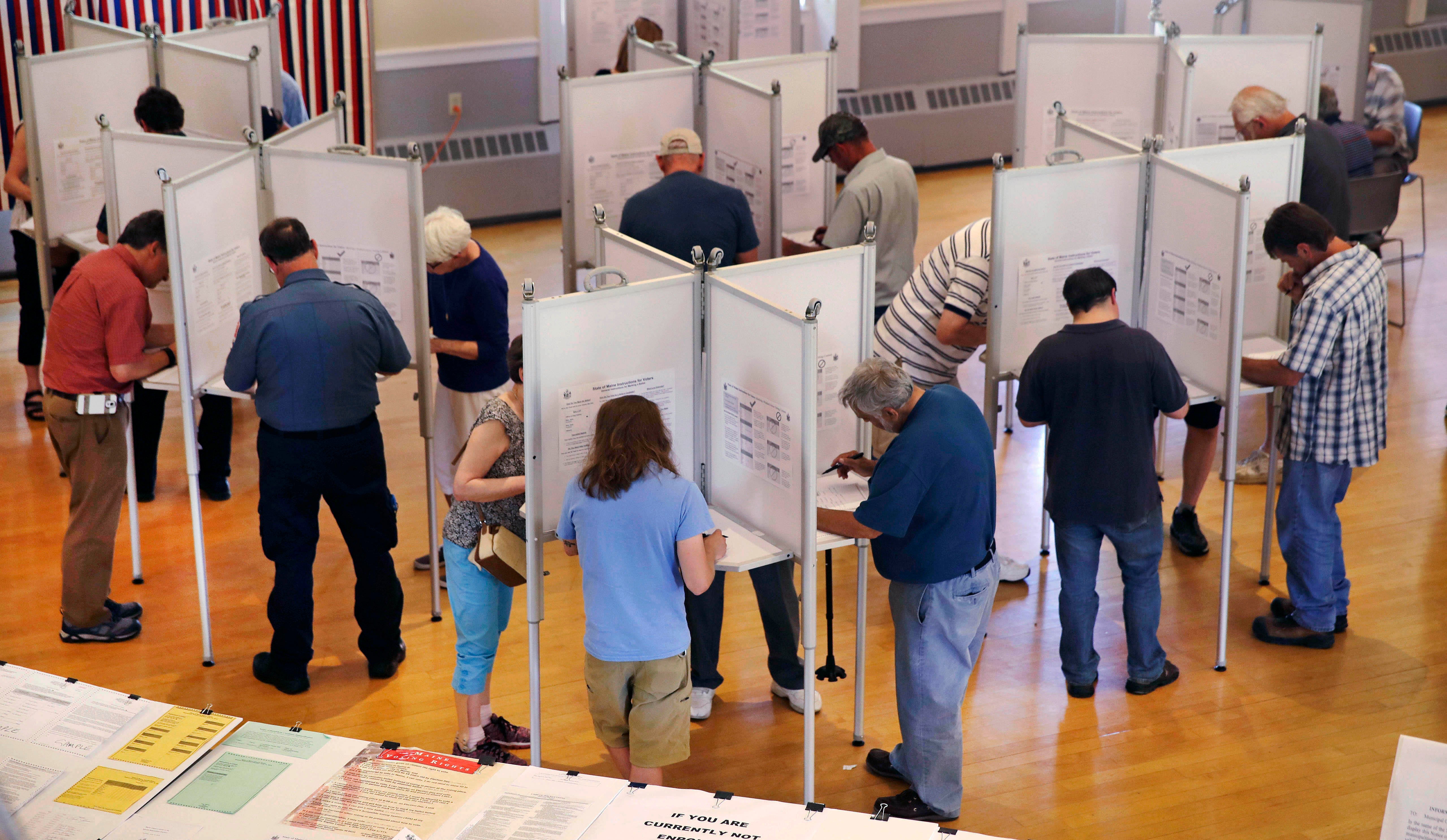 Maine ballots are being collected for ranked-choice voting - CBS News