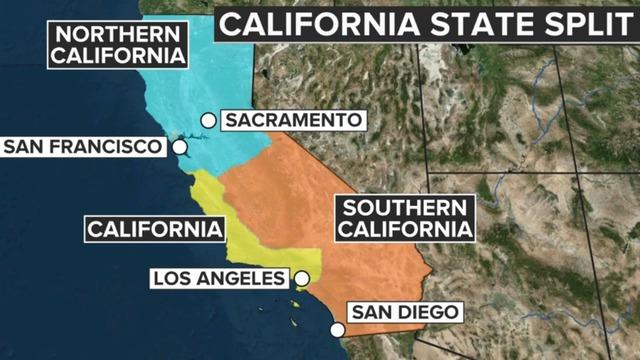 "Division Of California Into Three States" measure heads to November ...