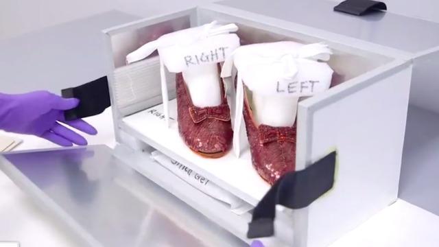 Ruby slippers found: Wizard of Oz prop stolen from the Judy Garland ...
