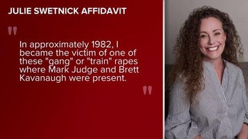 Julie Swetnick: New Kavanaugh accuser identity revealed by Michael ...