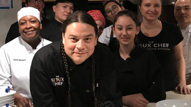 The Sioux Chef: Native American chef Sean Sherman - CBS News