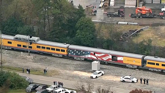 Bush funeral train: George H.W. Bush departs on first presidential ...