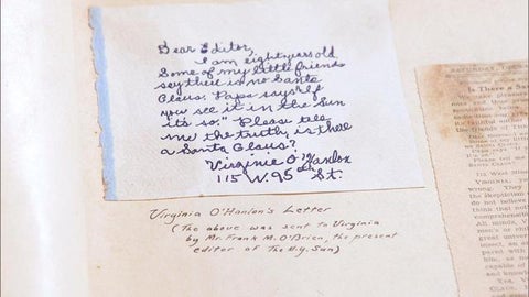 "Yes, Virginia": The story behind the letter about Santa Claus - CBS News