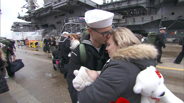 USS Harry Truman collision damage revealed in new photos as the ...