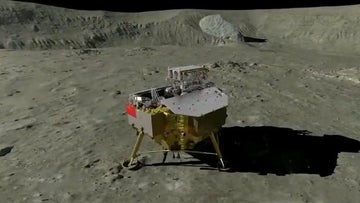 Mysterious far side of the moon once had erupting volcanoes, lunar soil ...