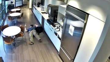 New Jersey man charged after video shows him allegedly faking "slip and ...