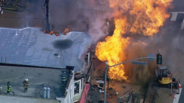 San Francisco explosion: Huge gas line explosion in San Francisco ...