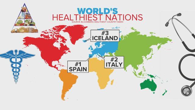 The world's healthiest countries, ranked - CBS News