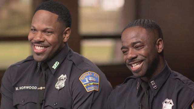 Singing cops in Buffalo, New York: Michael Norwood and Moe Badger unite ...