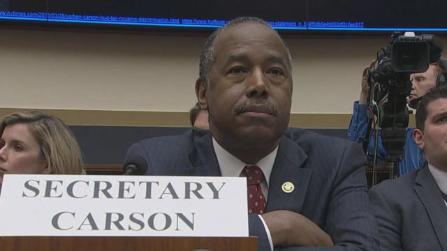 Ben Carson "Oreo"? At HUD hearing, Housing Secretary Ben Carson ...