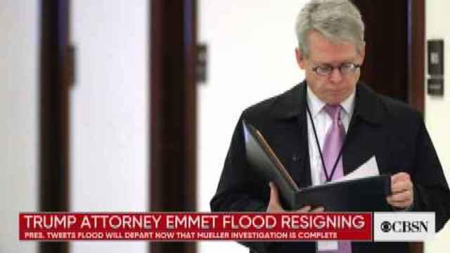 Emmet Flood: White House lawyer is leaving his post June 14th - CBS News
