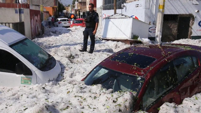 Mexico hail storm: Up to 6 feet of ice dropped in Guadalajara, just ...