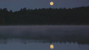 Full moon: Friday the 13th brings fall harvest moon to illuminate the ...