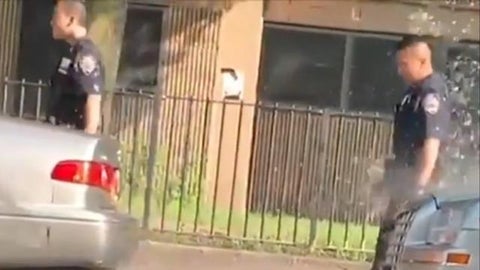 NYPD doused with water: Videos show water thrown on New York City ...