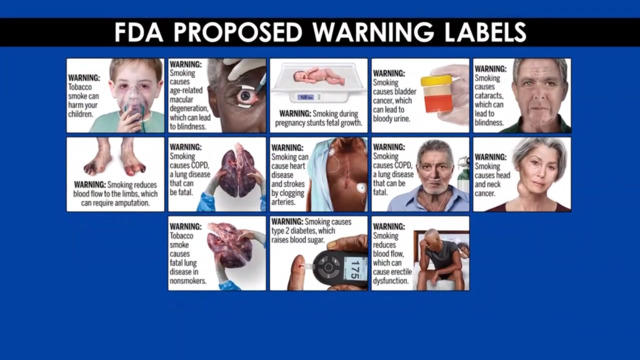 Cigarette warning labels: FDA wants to put graphic warnings on ...