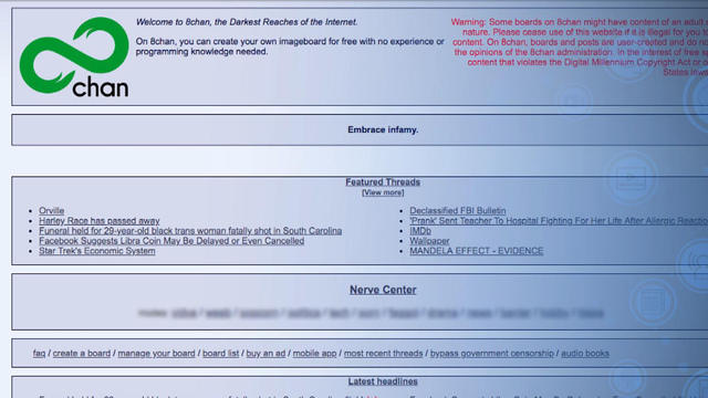 8chan back online, website now known as 8kun at odds with founder ...