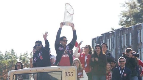 Washington Nationals parade: Watch live stream today as DC celebrates ...