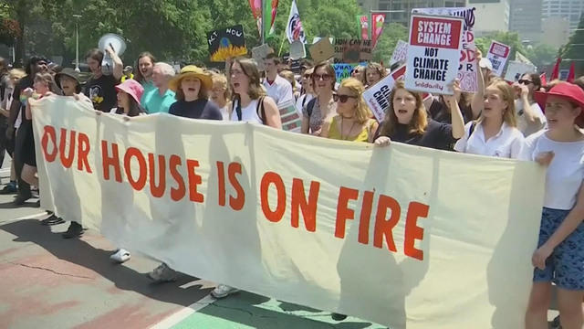 Climate change: Students around the world walk out to protest ahead of ...