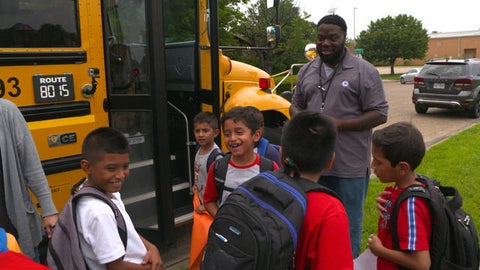 Curtis Jenkins: Bus driver at Lake Highlands Elementary in Dallas ...