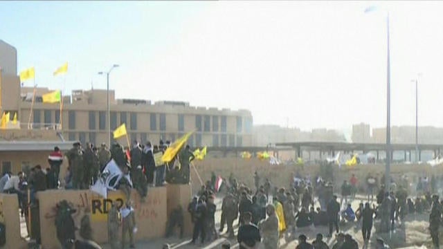 US Iraq airstrikes spark angry protests, attack on American embassy in ...