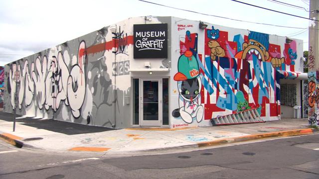 Inside Miami's new Museum of Graffiti - CBS News