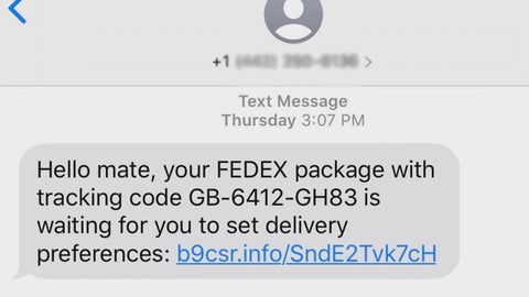 FedEx warns customers about text message "smishing" scam with a fake ...