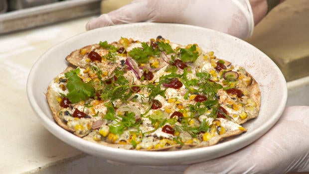 Recipe: Market Corn Tlayuda, from Oxomoco - CBS News