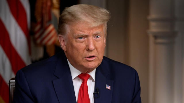 Moments from 60 Minutes' interview with President Trump - CBS News
