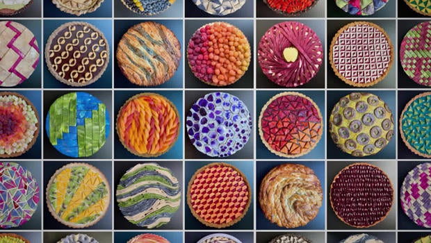 Pie art: One baker's delectable designs - CBS News