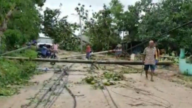 Hurricane Iota slams Central America days after Hurricane Eta - CBS News