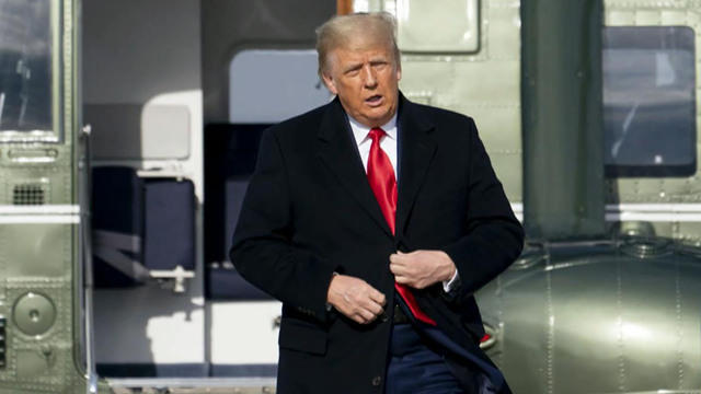 Biden calls for Trump to sign COVID-19 economic relief package - CBS News
