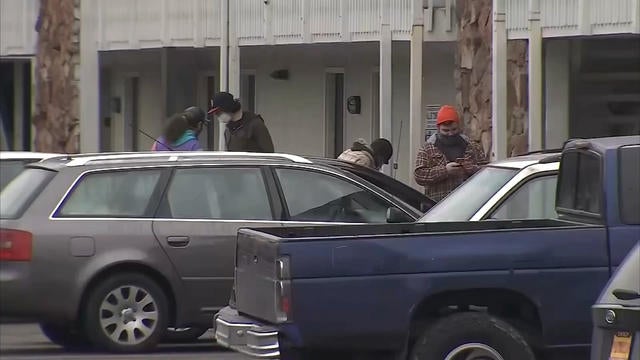 Motel standoff ends in eviction for homeless activists - CBS News