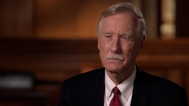 Angus King: An independent in the Senate - 60 Minutes - CBS News