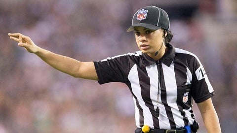 Maia Chaka becomes first Black woman official in NFL history - CBS News